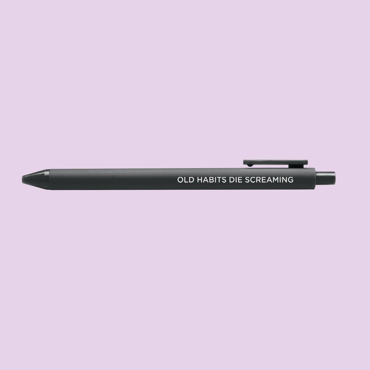 Old habits die screaming gel pen – Wild Cat Gift and Party