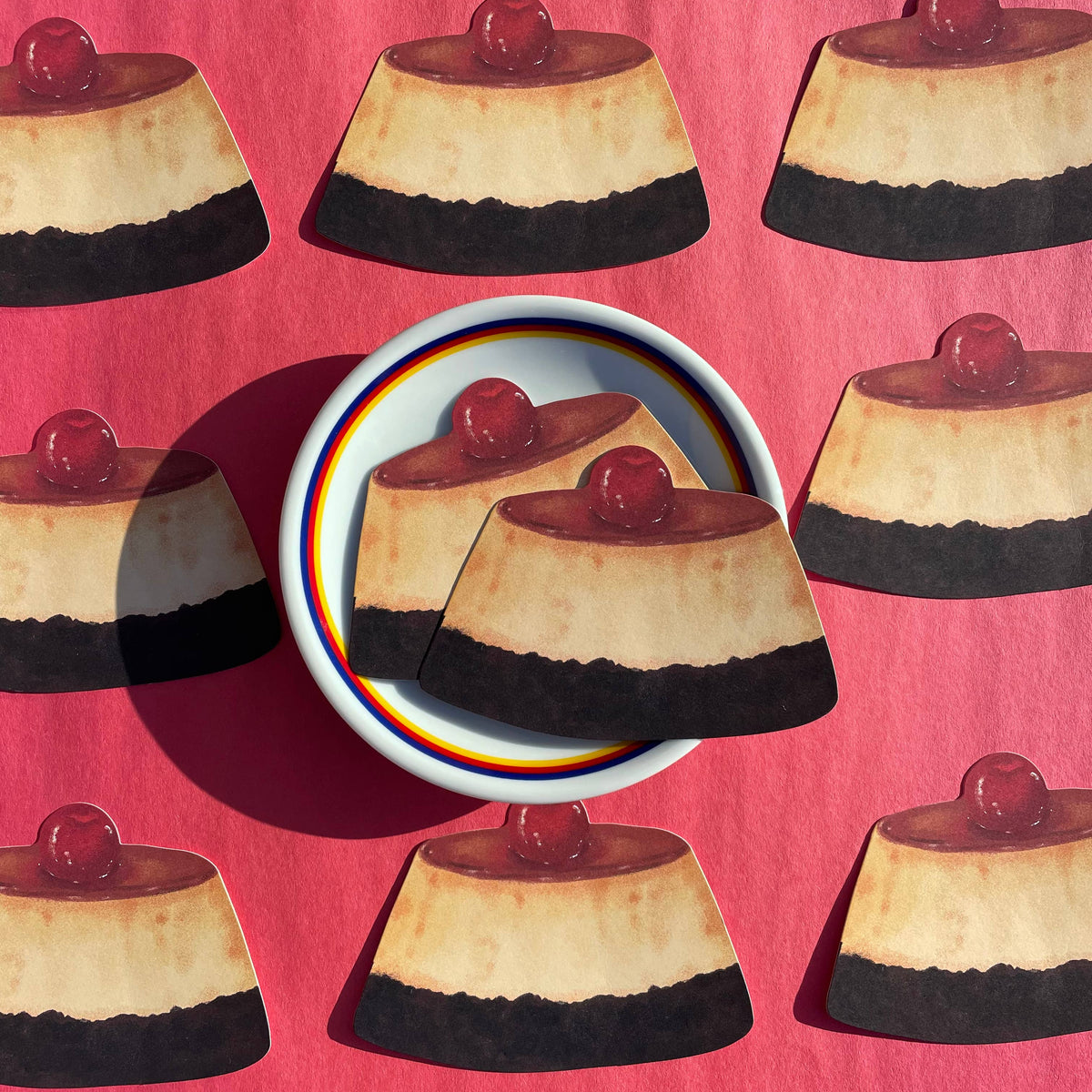 Flan-cocho Delicioso! Chocolate Flan Note Card – Wild Cat Gift and Party